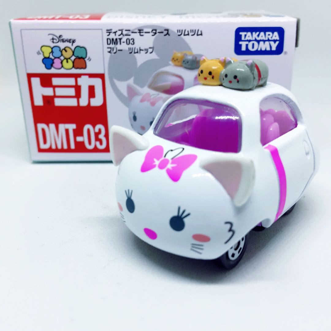 Takara Tomy Tomica DMT-03 Marie Tsui Tsum (Disney Motor), 興趣及遊戲, 玩具 ...