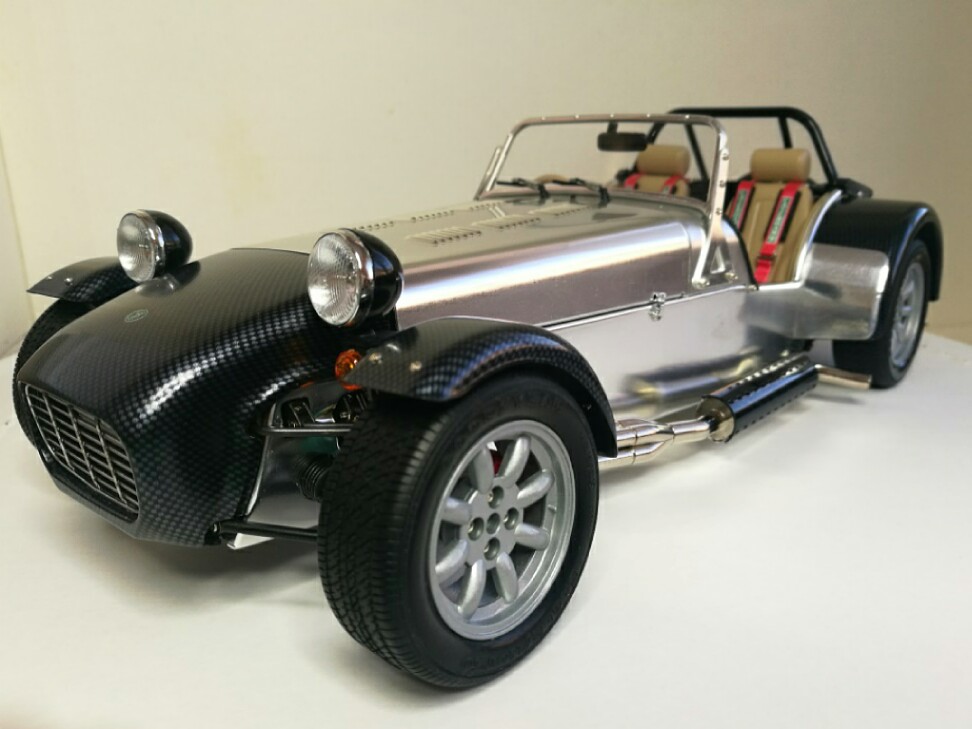 Tamiya Master's Coachwork 1/12 Lotus Caterham Super Seven BDR Cycle ...