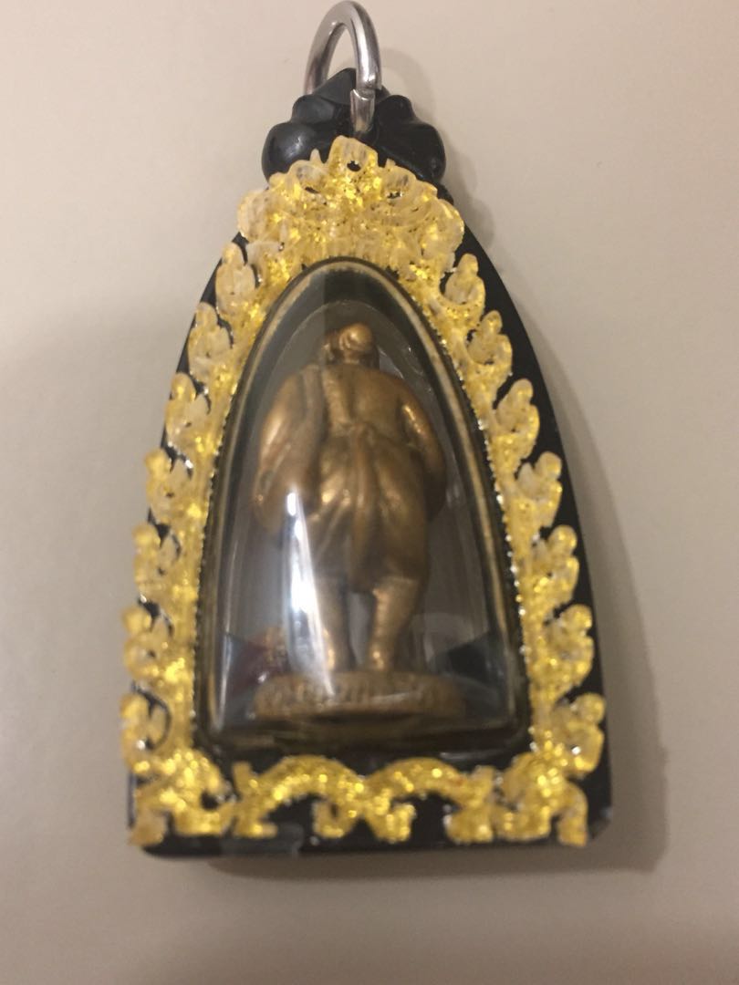 Thai Amulet Chuchok Rook Lor with Beautiful layer casing by LP Somporg ...