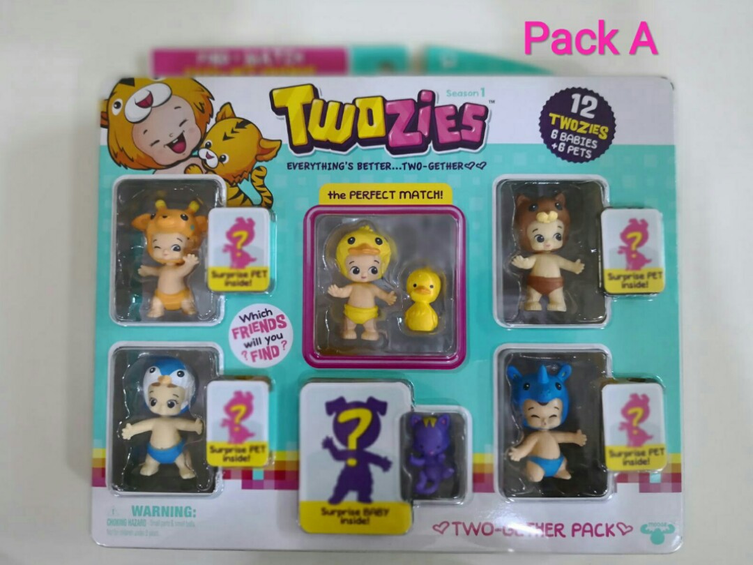 Twozies Baby & Pet, Hobbies & Toys, Toys & Games on Carousell