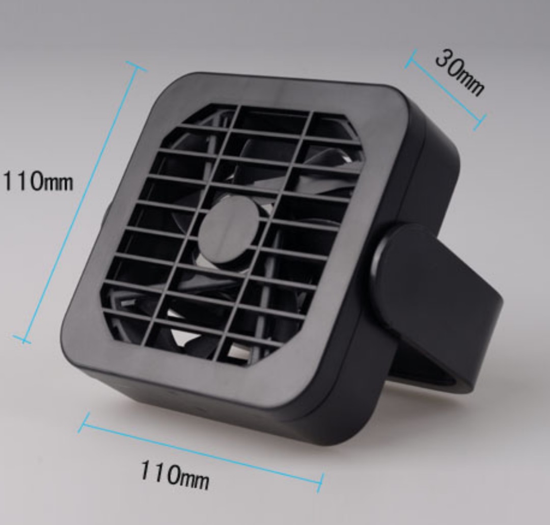 Magnetic 360 degree rotatable minimalist magnet usb cooling ventilation ...