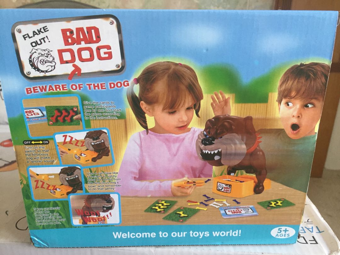 Bad dog game, Hobbies & Toys, Toys & Games on Carousell