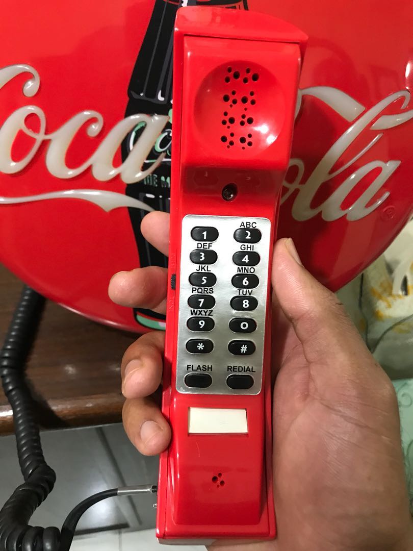 Coca Cola Telephone, Furniture & Home Living, Home Decor, Clocks on ...