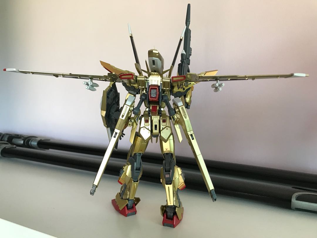 Dragon Momoko MG Akatsuki Gundam with Oowashi & Shiranui Pack, Hobbies ...