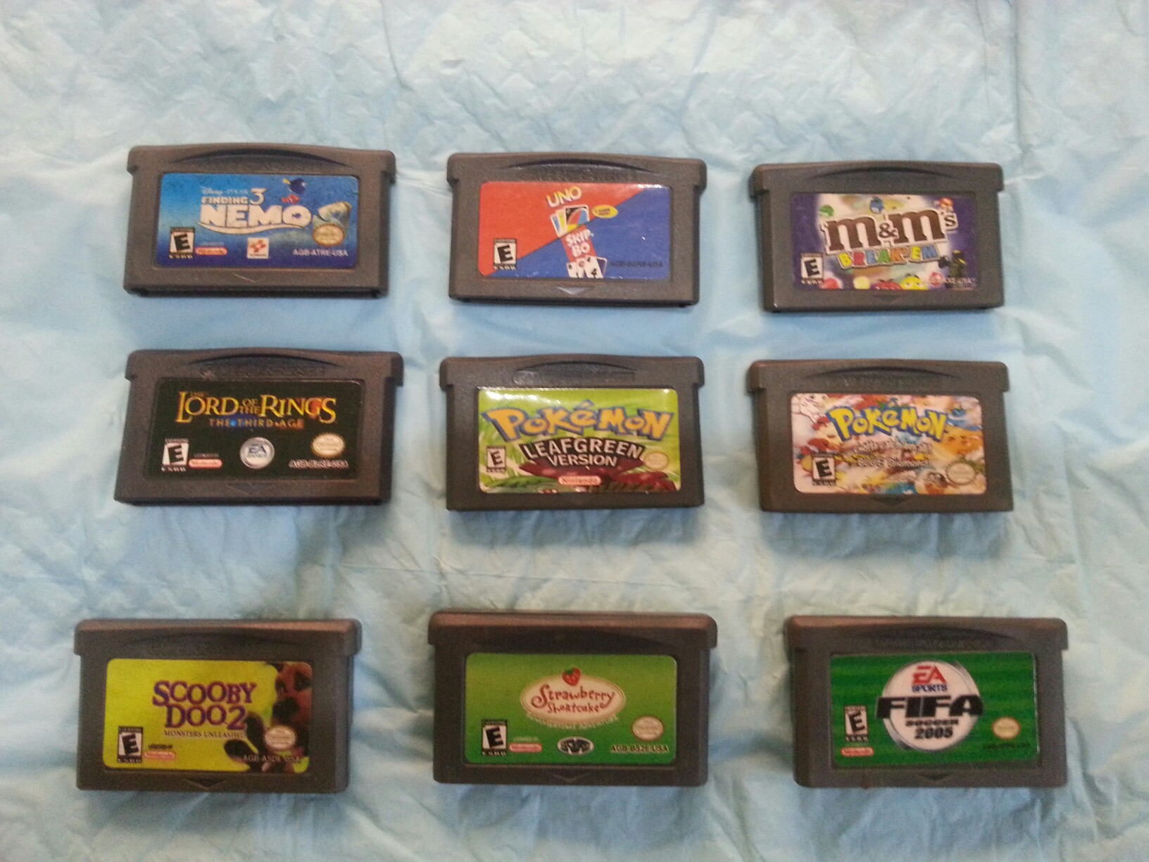 Gameboy Advance Catridge Bundle, Video Gaming, Video Games, Nintendo on ...