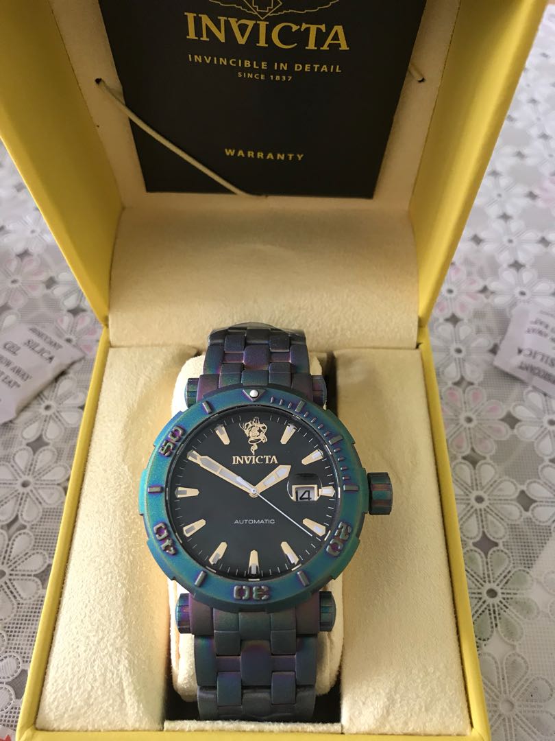 Invicta Sea Base Limited Edition Iridescent Automatic Watch, Mobile ...