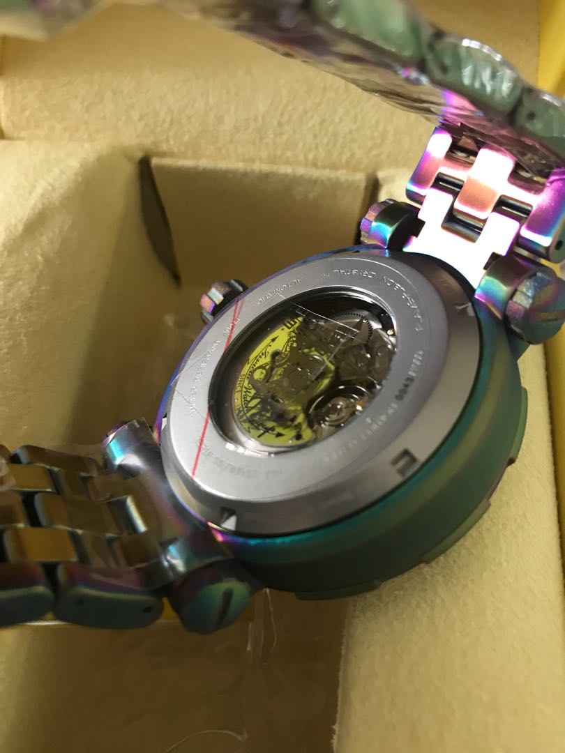 Invicta Sea Base Limited Edition Iridescent Automatic Watch, Mobile ...