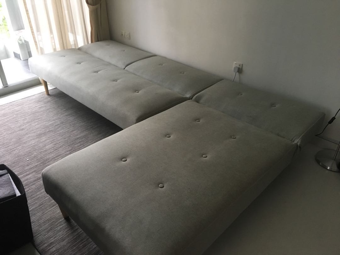 L shape couch. Turns into sofa bed. Quick Sale Moving, Furniture, Sofas ...