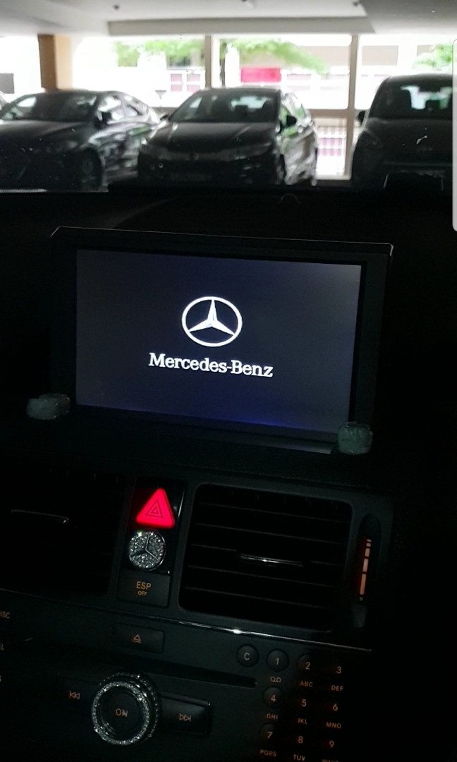 Mercedes C180 W204 pre facelift touch screen monitor, Car Accessories ...