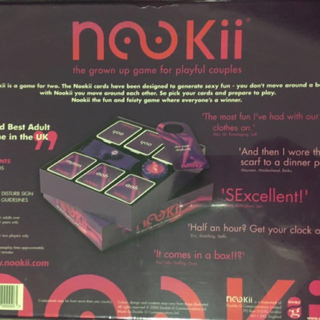 NooKii Adult Game for playful Couples, Hobbies & Toys, Toys & Games on ...