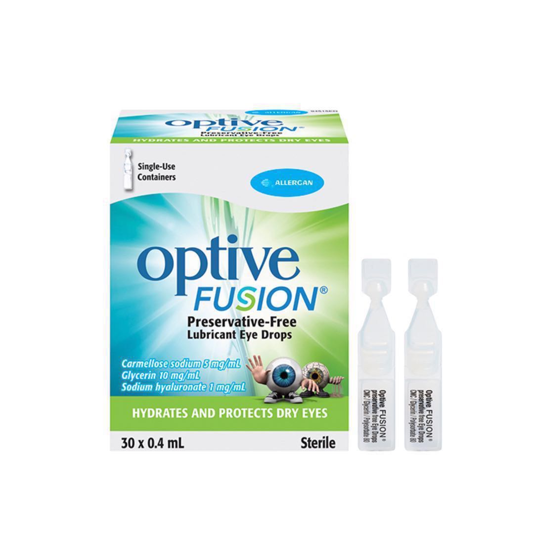 Optive Fusion UD Eyedrops, Beauty & Personal Care, Face, Face Care on ...