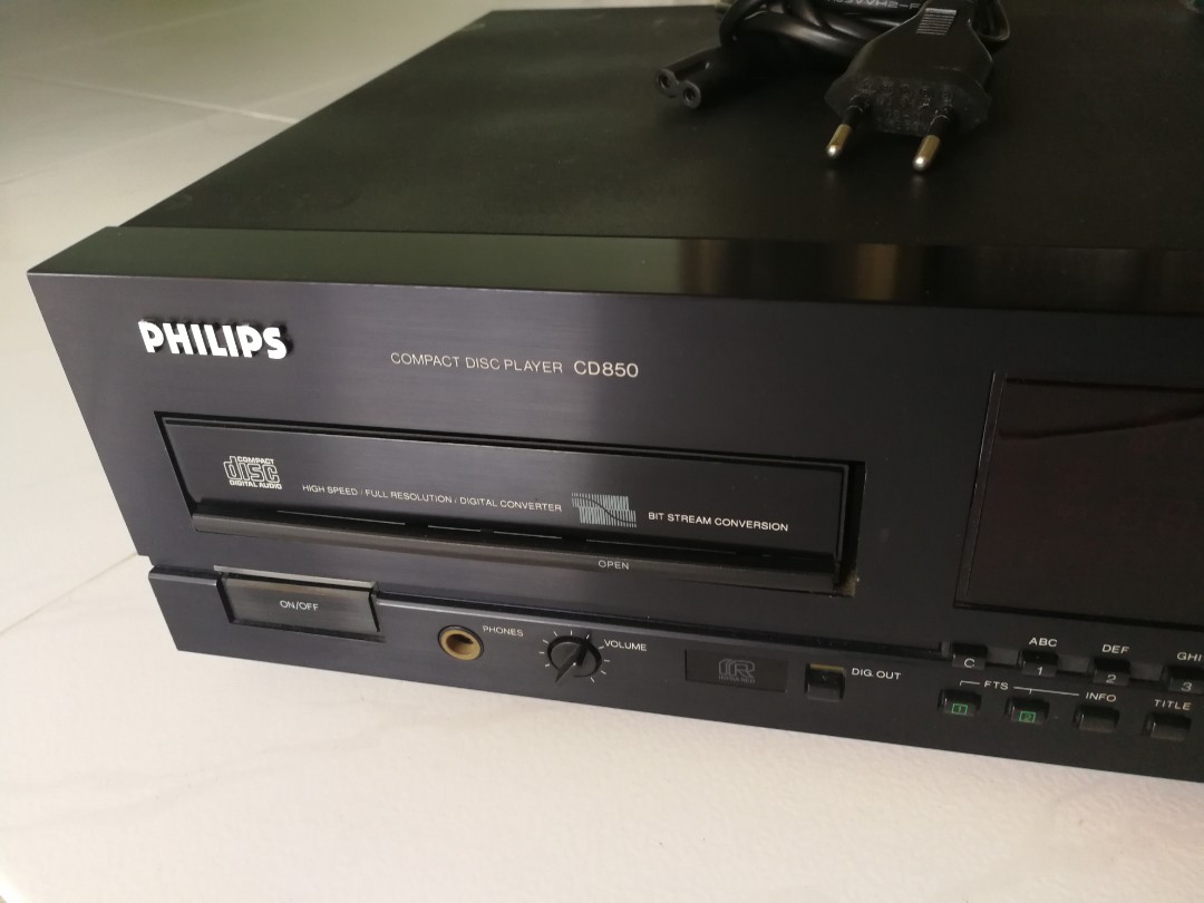 Philips CD 850 CAN'T READ DISC, TV & Home Appliances, TV ...