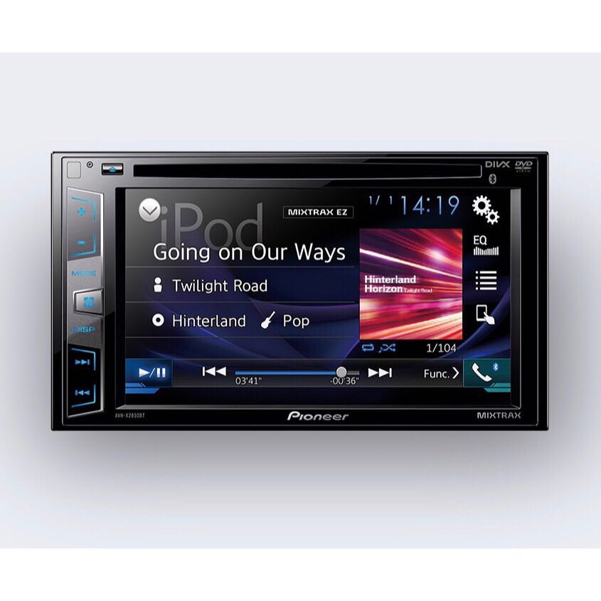 Pioneer AVH-X2850BT Double Din Head Unit (including installation), Car ...