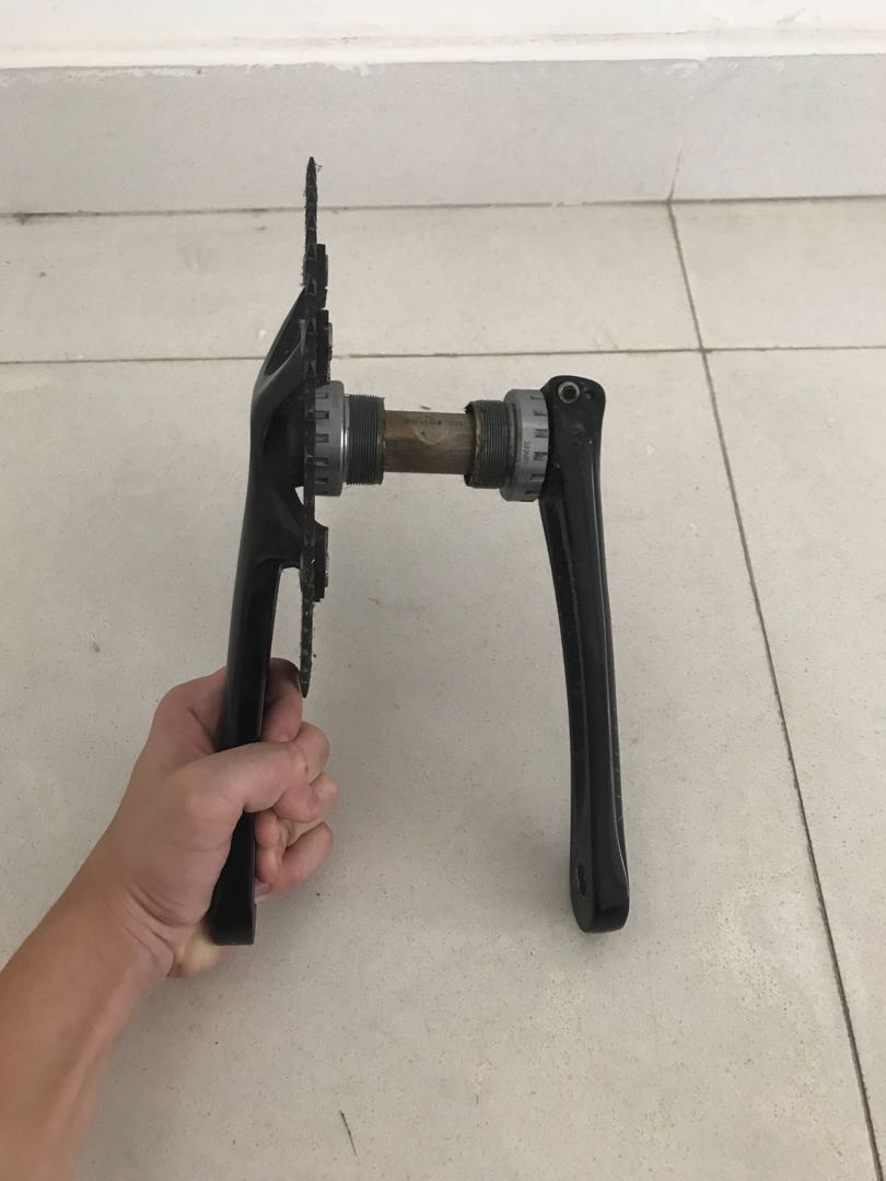 Prowheel solid crankset, Sports Equipment, Bicycles & Parts, Bicycles ...