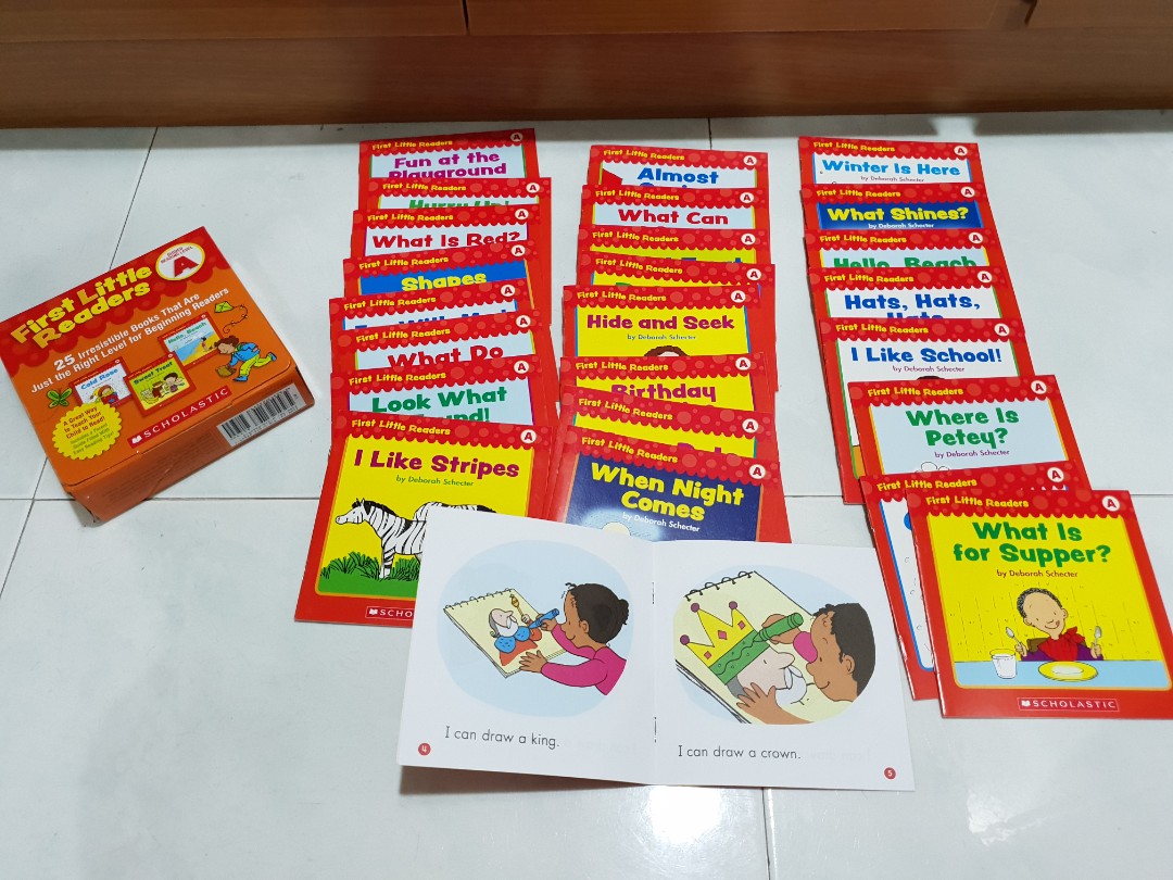 Scholastic First Little Readers Level A, Hobbies & Toys, Books ...