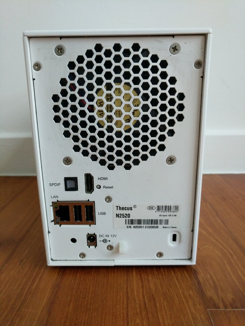 Thecus N2520 NAS Media server, Computers & Tech, Parts & Accessories ...