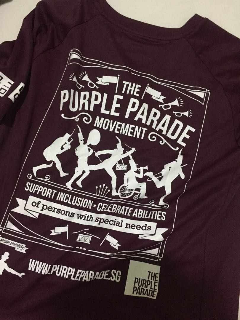 uniqlo // the purple parade tshirt, Women's Fashion, Tops, Shirts on ...