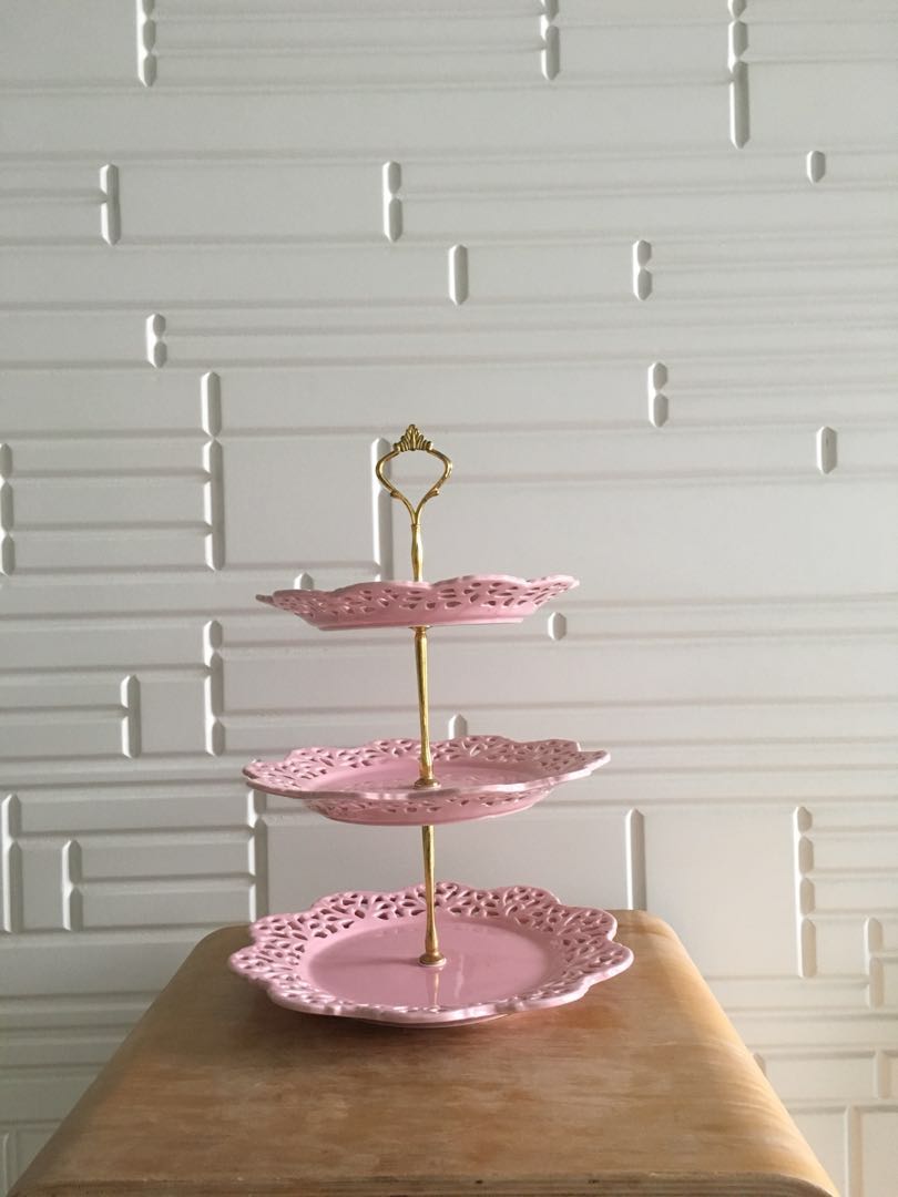 Vintage Party high tea Flea Market Display Accessories Dessert cake ...