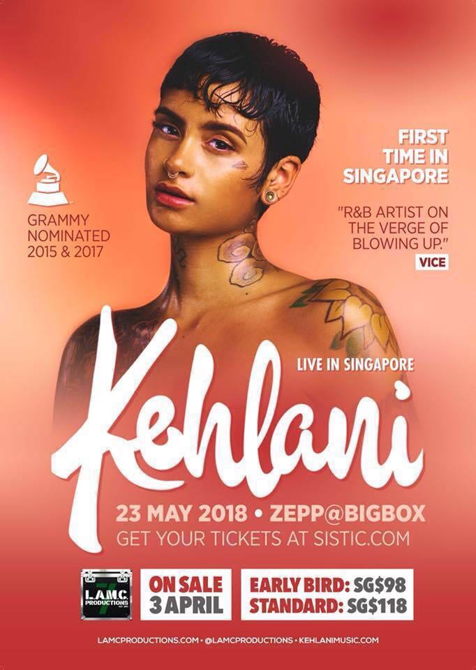 2 x Kehlani Concert Physical Tickets Free Standing, Tickets & Vouchers ...