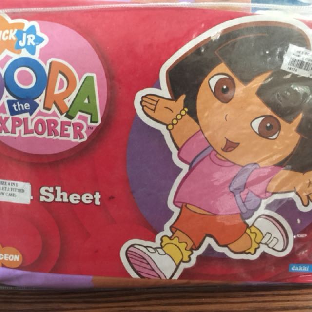 Dora the explorer fitted sheet, Babies & Kids, Baby Nursery & Kids ...