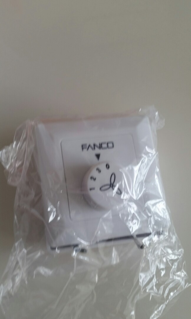 Fanco wall mounted control, Furniture & Home Living, Lighting & Fans ...