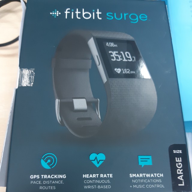 Fitbit Surge Large, Mobile Phones & Gadgets, Wearables & Smart Watches ...