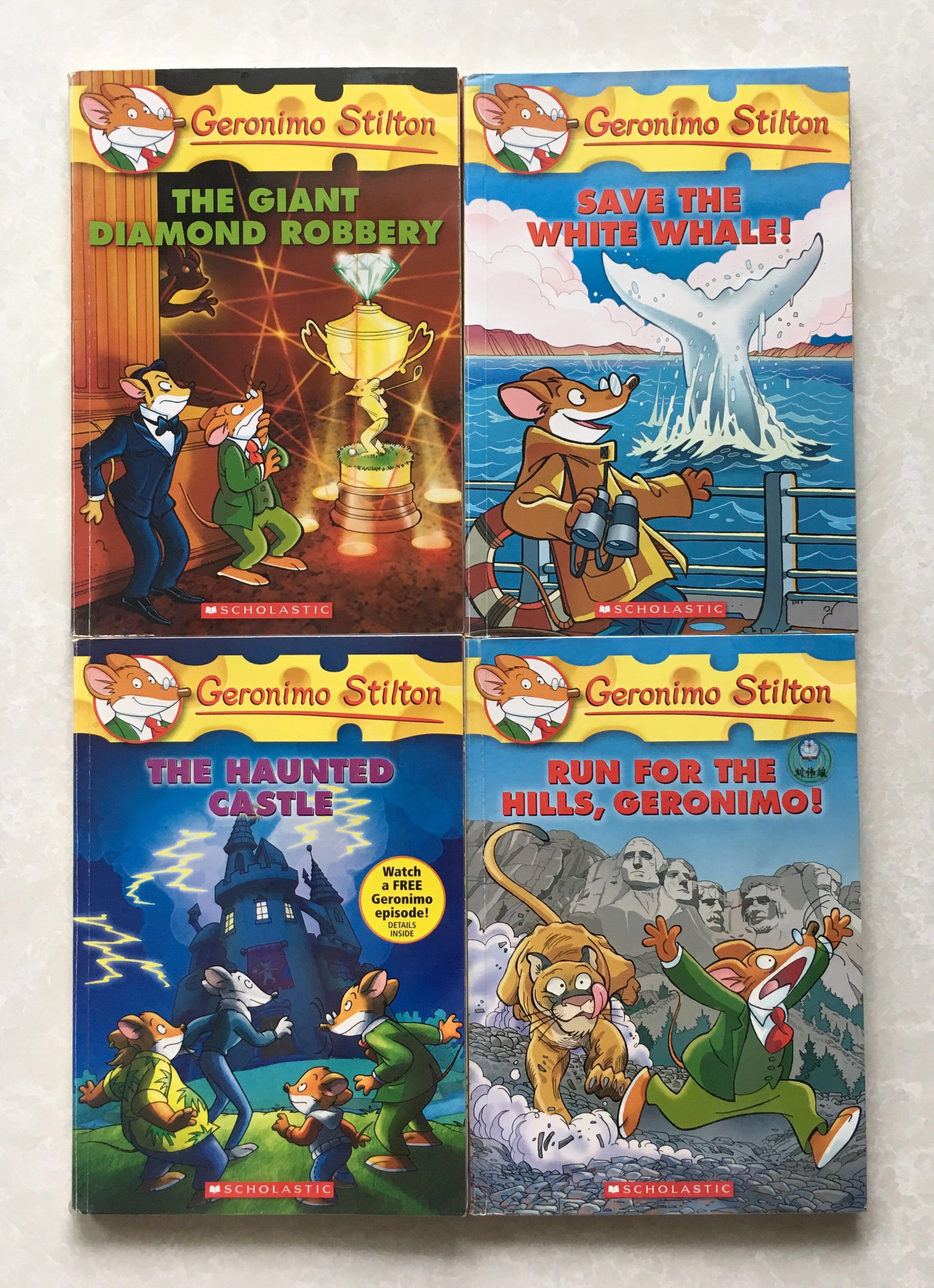 Geronimo Stilton Story Books Collection, Hobbies & Toys, Books ...