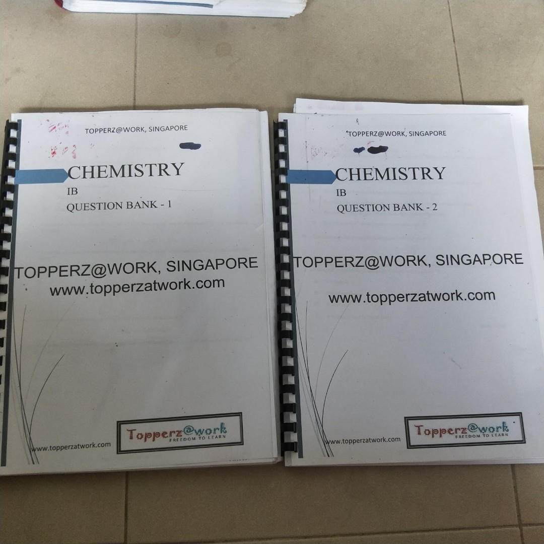 IB chemistry HL past papers, Hobbies & Toys, Books & Magazines ...