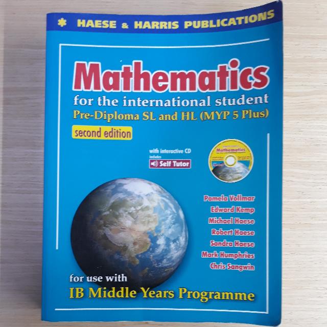 IB Maths textbook - Mathematics for the international student Pre ...