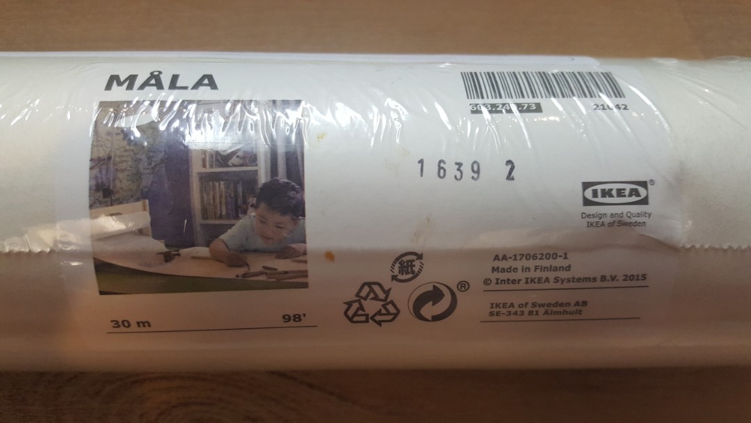 Ikea Mala paint paper, Hobbies & Toys, Stationery & Craft, Craft ...