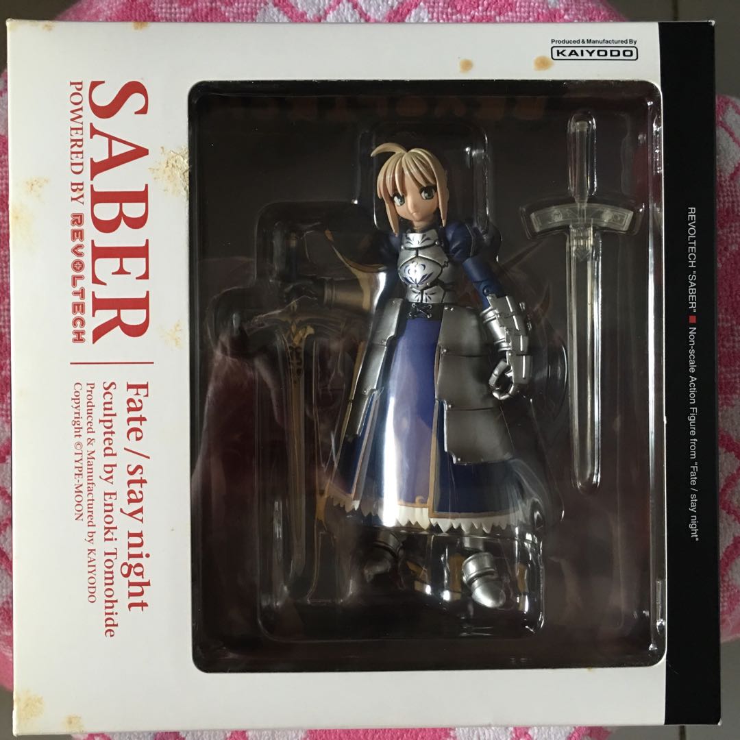 Kaiyodo Revoltech Fate Stay Night Saber, Hobbies & Toys, Toys & Games ...