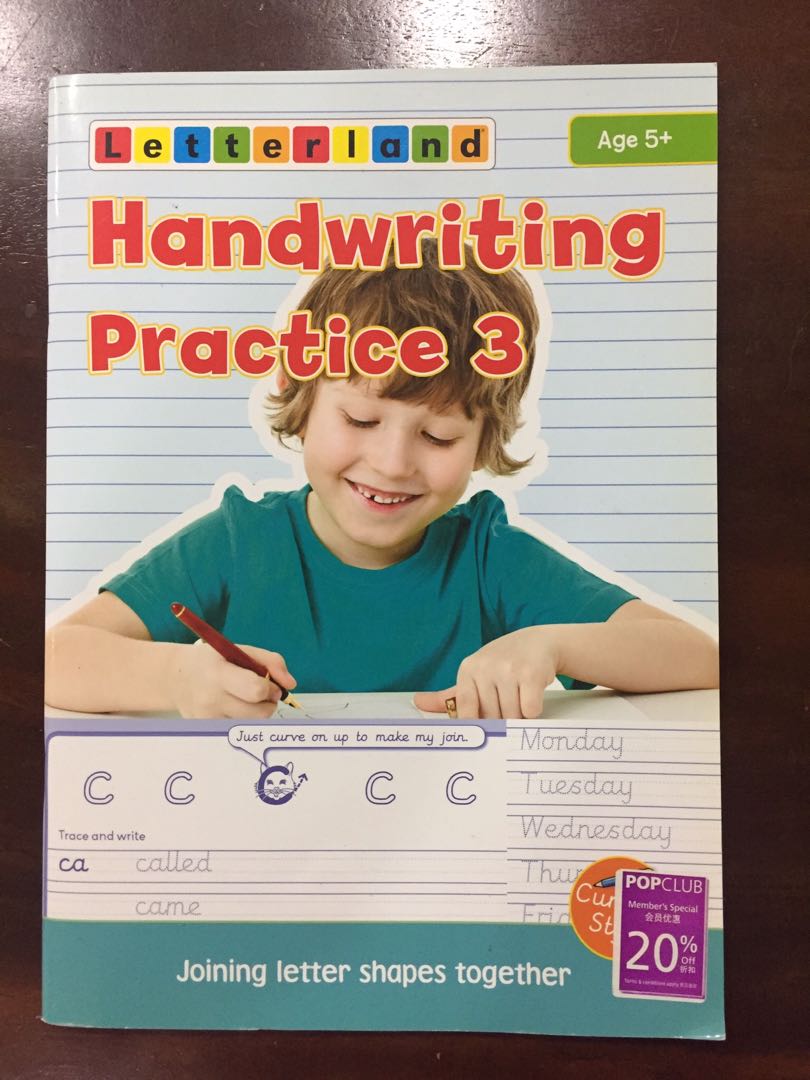 Letterland-Handwriting Practice book, Hobbies & Toys, Books & Magazines ...