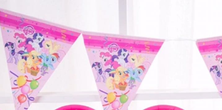 My little pony party flag, Everything Else on Carousell