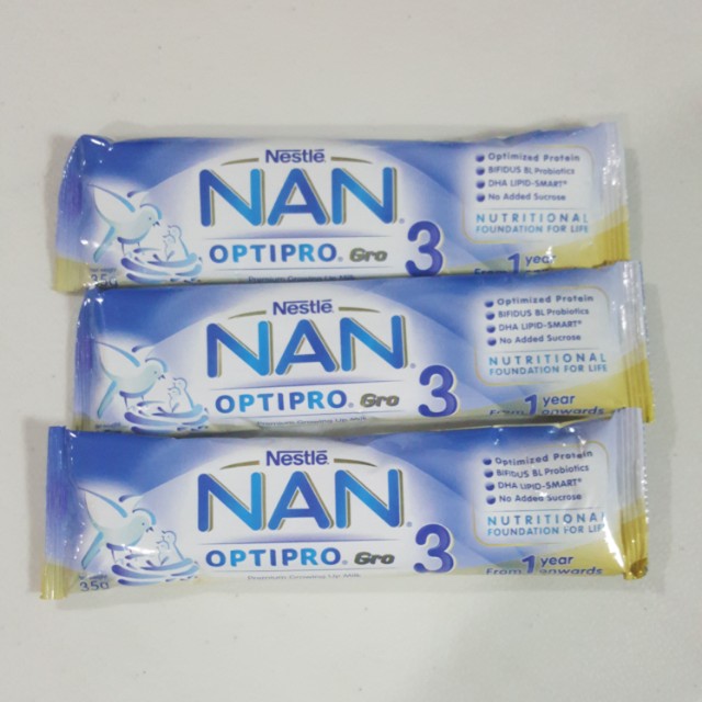Nan Optipro Gro 3, Babies & Kids, Nursing & Feeding, Weaning & Toddler ...