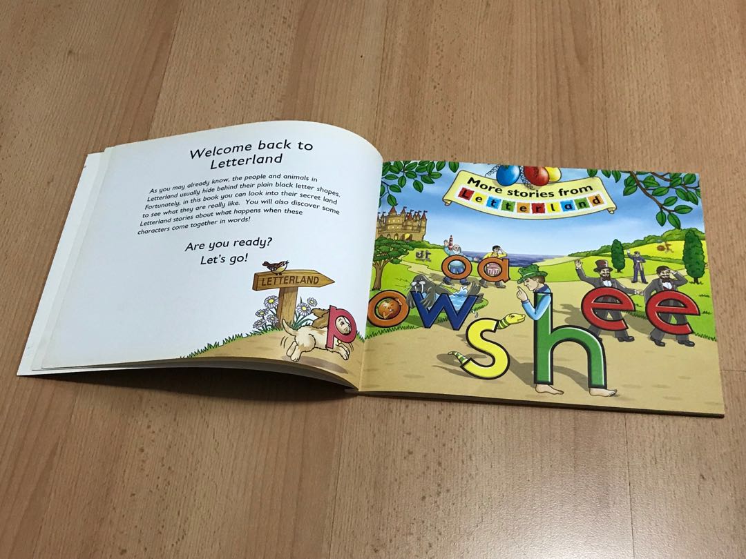NEW Letterland Beyond ABC Phonics Story Book, Hobbies & Toys, Books ...