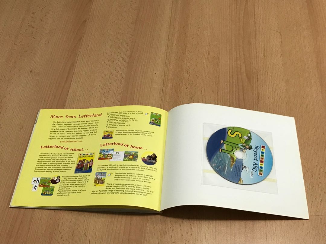 NEW Letterland Beyond ABC Phonics Story Book, Hobbies & Toys, Books ...