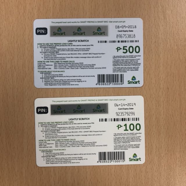 SMART Prepaid Load P600 for P450, Tickets & Vouchers, Store Credits on ...