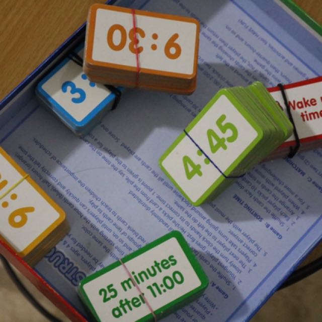 Telling Time Board Game, Hobbies & Toys, Toys & Games on Carousell