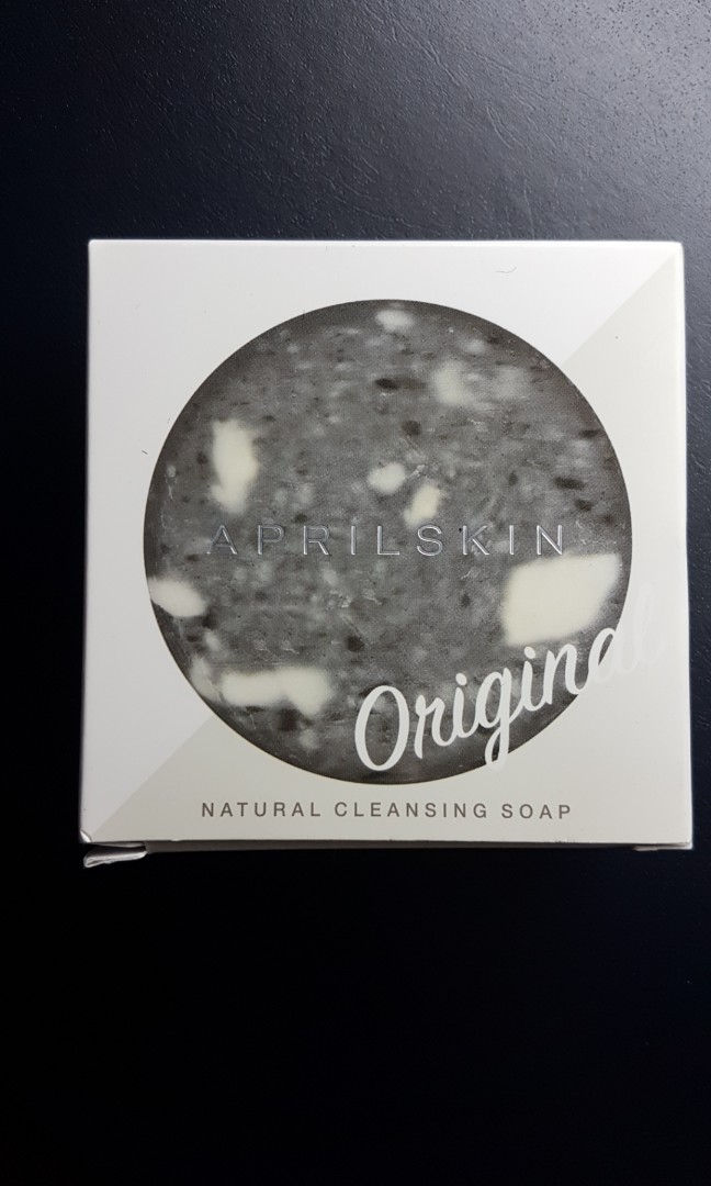 APRIL SKIN KOREA ORIGINAL NATURAL CLEANSING SOAP, FULL SIZE, Beauty ...
