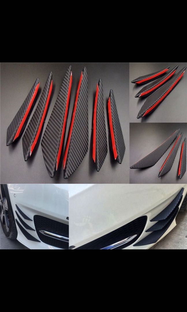 Car Front Bumper Splitter, Car Accessories, Accessories on Carousell