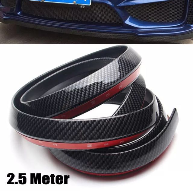 Carbon Fiber Bumper Lip, Car Accessories on Carousell