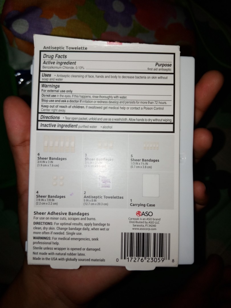 Carepak First Aid Kit on Carousell