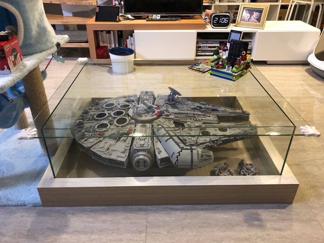 Customised Coffee Table for Lego 75102, Furniture & Home Living ...