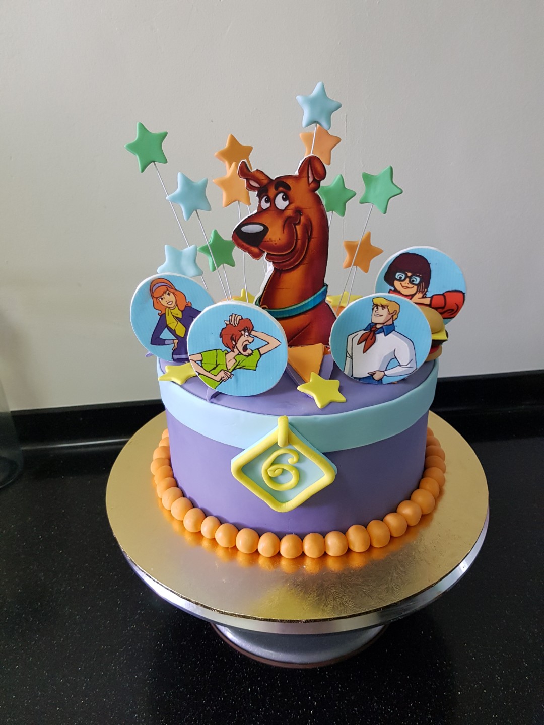 Customised Fondant Cake/ scooby doo, Food & Drinks, Homemade Bakes on ...