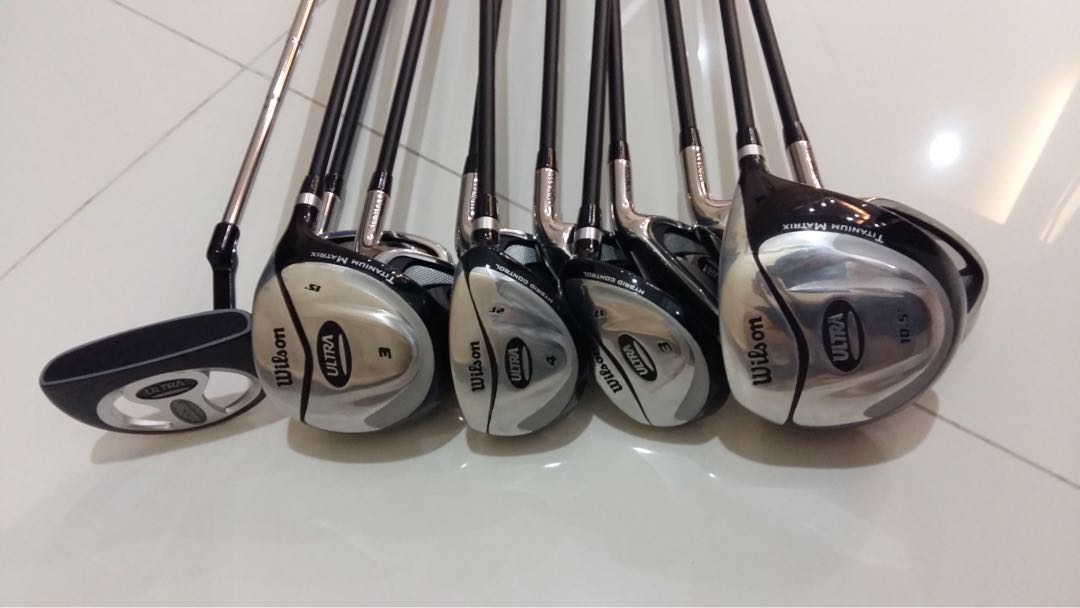 Golf Bag Set Wilson Ultra, Olah Raga, Perlengkapan Olahraga Lainnya di ...