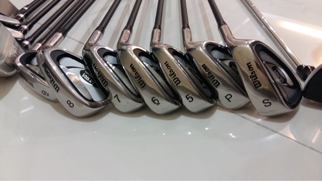 Golf Bag Set Wilson Ultra, Olah Raga, Perlengkapan Olahraga Lainnya di ...
