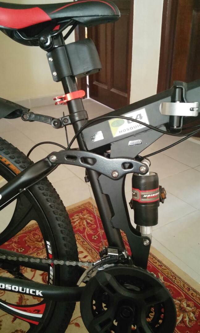 Hosquick foldable mountain bike - six spokes, Sports Equipment ...