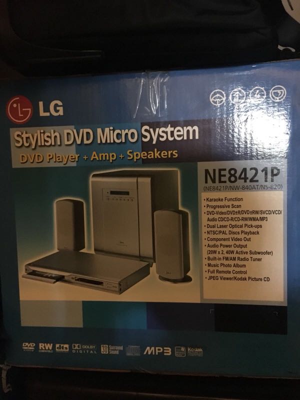 LG DVD micro system, TV & Home Appliances, TV & Entertainment, Blu-Ray ...