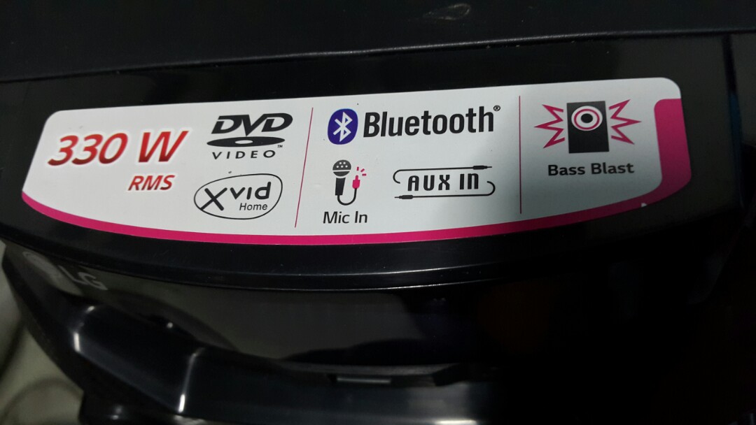 LG home theater dvd bluetooth audio video system, Audio, Soundbars ...