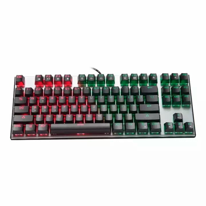 Meetion MT-MK04 RGB 87 Keys Blue Switch Mechanical Gaming Keyboard ...